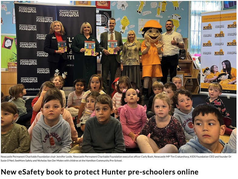 KIDS Foundation - News - eSafety launches in NSW